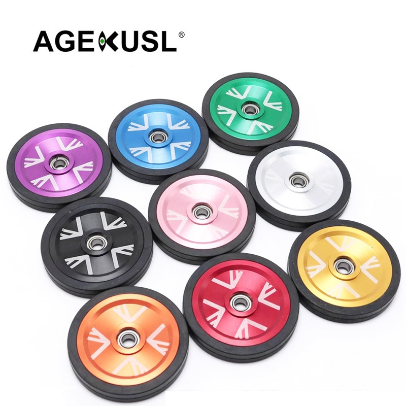 Aceoffix Bike Ezwheel Easy Wheels Easywheel 56mm Rollers For Brompton ...