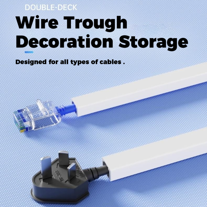 Surface Mounted Wire PVC Trunking pvc Invisible Network Cable ...