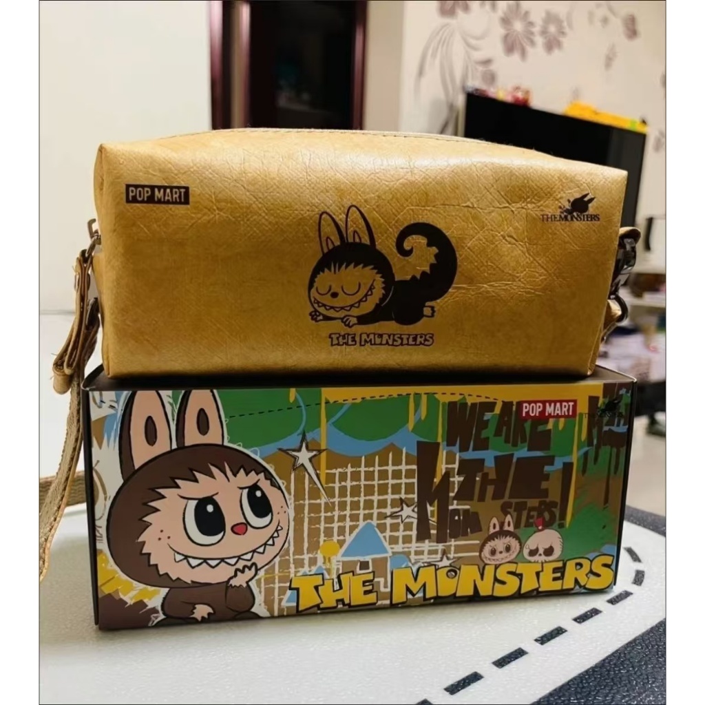 POPMART labubu DuPont paper satchel, DuPont paper satchel, messenger ...