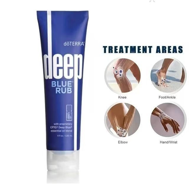 doTERRA Deep Blue Rub Soothing Cream 120ml - Relieve Body Pain in ...