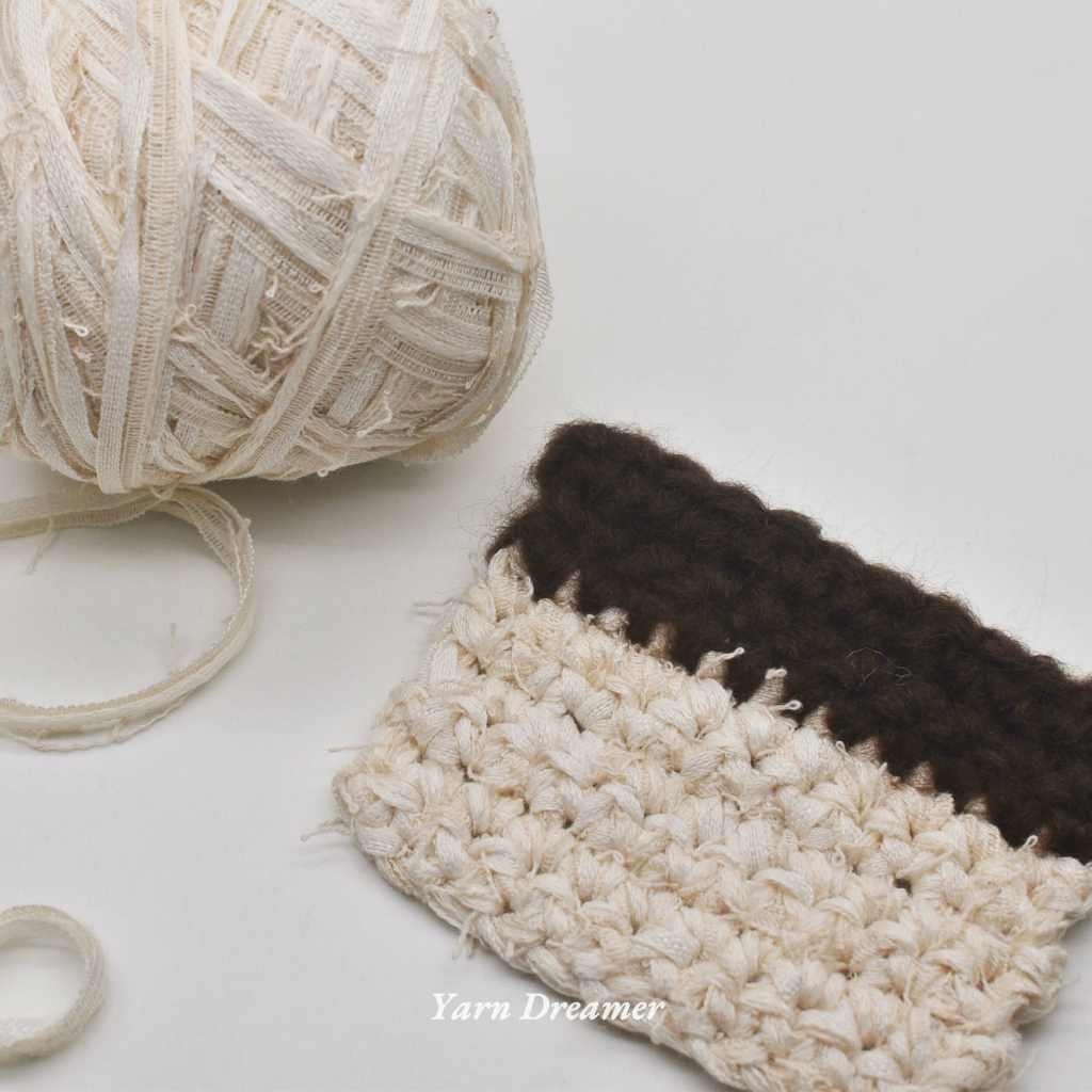 Beige Yarns Chunky Yarn for Crochet Yarn for Bag Knitting Yarn White ...