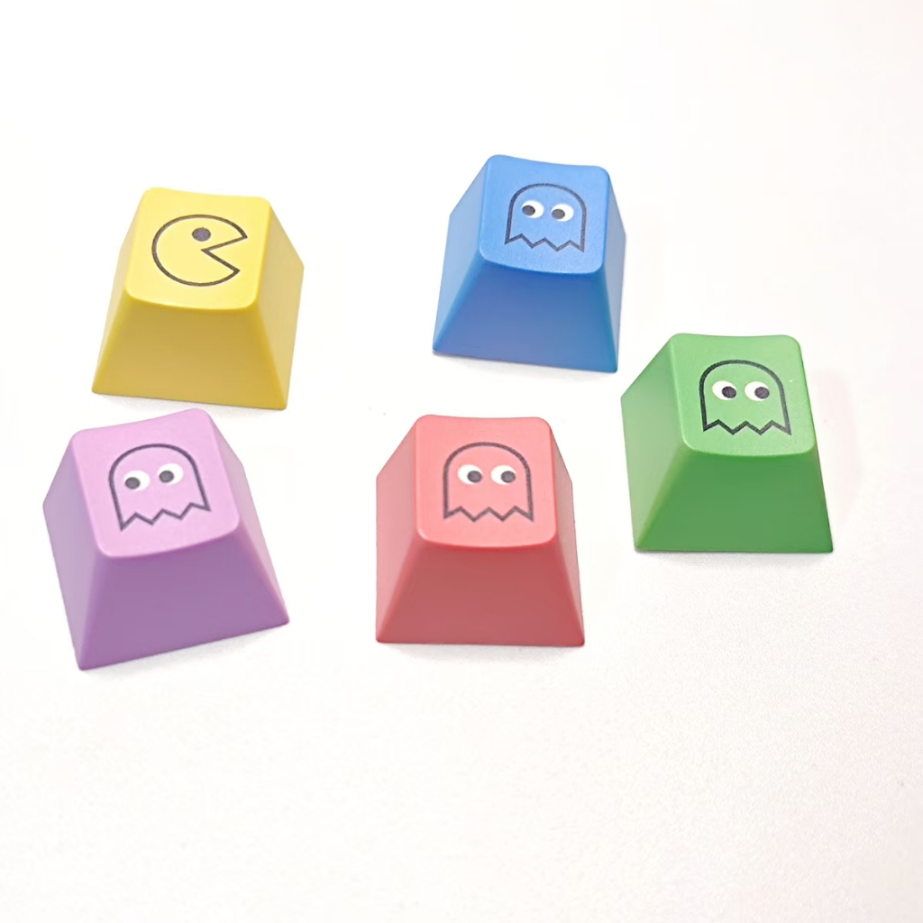 5PCS PACMAN Keycap PBT Sublimation Mechanical Keyboard | Shopee Singapore