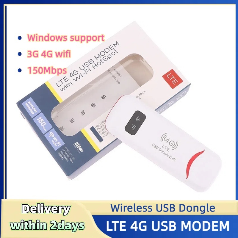 Portable 4G LTE WiFi Router USB Dongle - Wireless Mobile Broadband ...