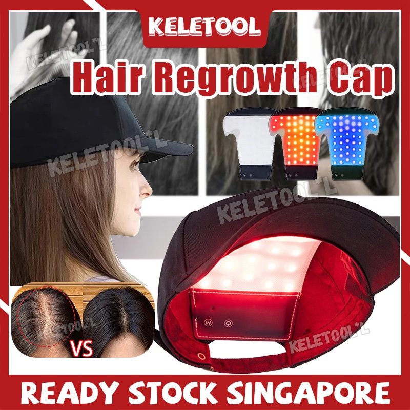 Red Light Therapy Hair Growth Cap Wireless Hair Regrowth Cap Infrared ...