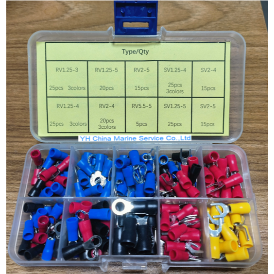 Insulated Electrical Crimp Terminal kits,Rolled Terminals Assorted Kit ...