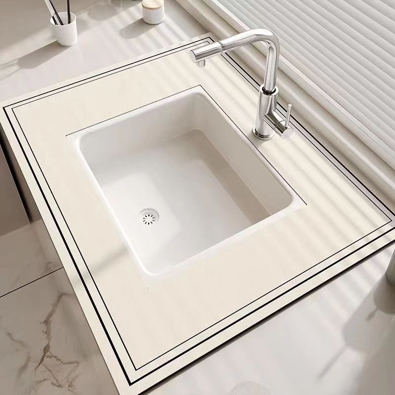 [SG Ready Stock] Kitchen Sink Absorbent Mat Non-slip Drain Pad Heat ...