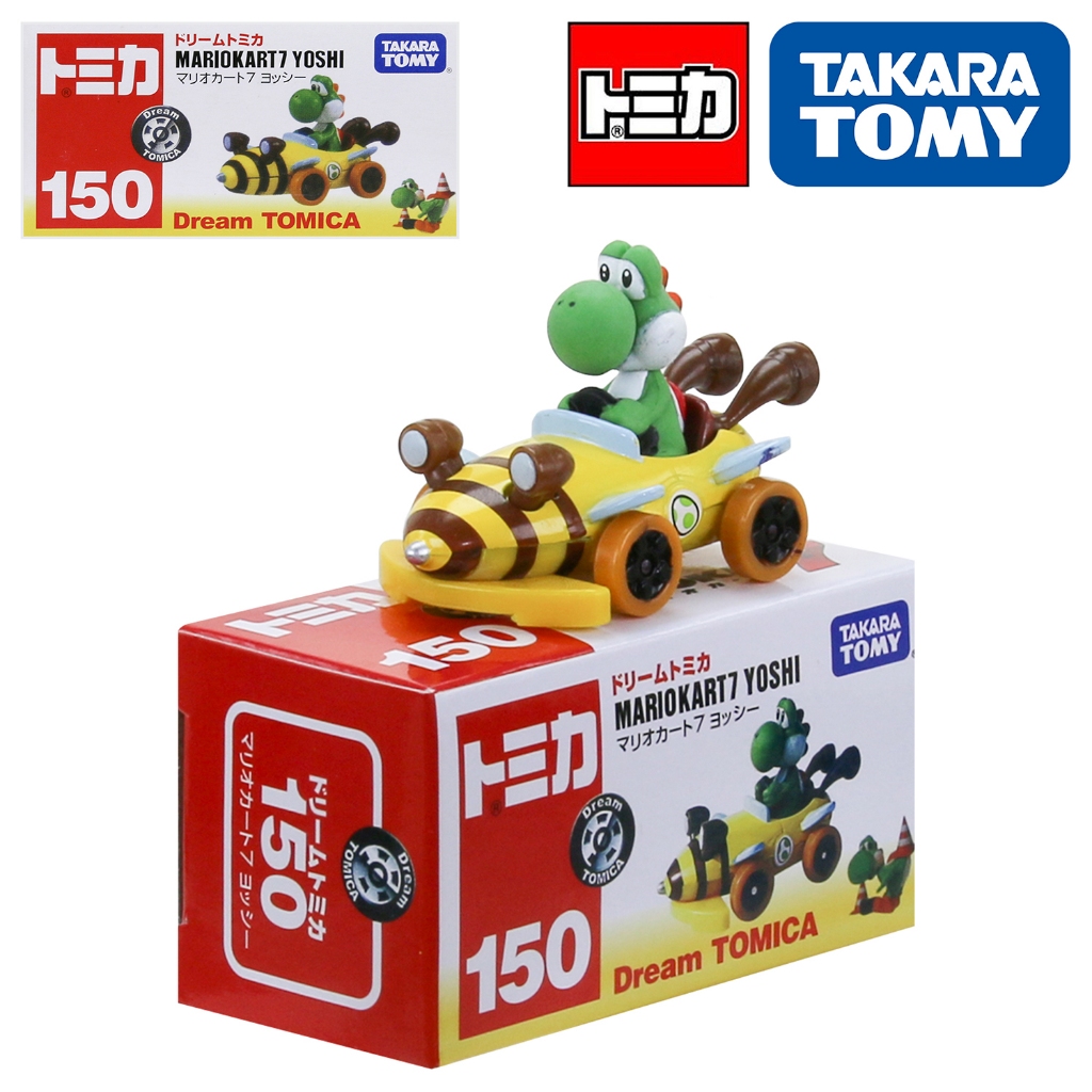 Takara Tomy Dream Tomica Mariokart7 Yoshi No.150 Super Mario Diecast ...