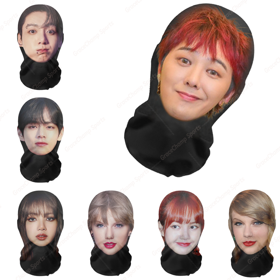 GDragon Funny 3D Full Face Mask Visible Celebrity Mask Diddy Taylor for ...