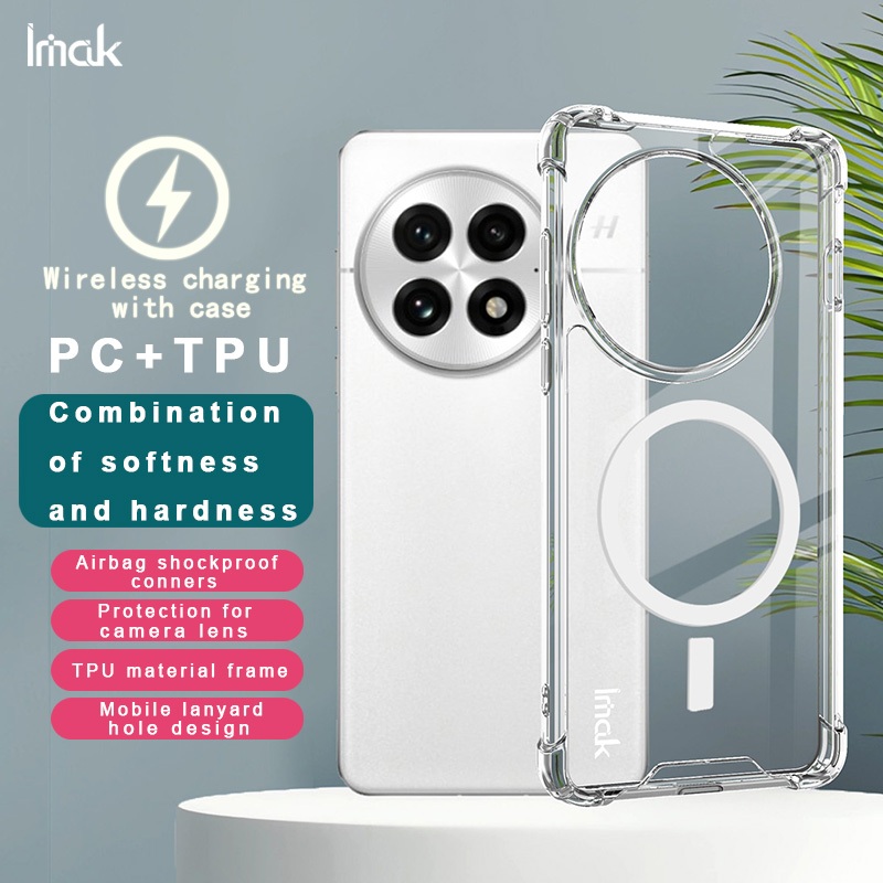 Imak Hard Casing OnePlus 13 5G / 1 + 13 5G Crystal Clear Soft Border ...