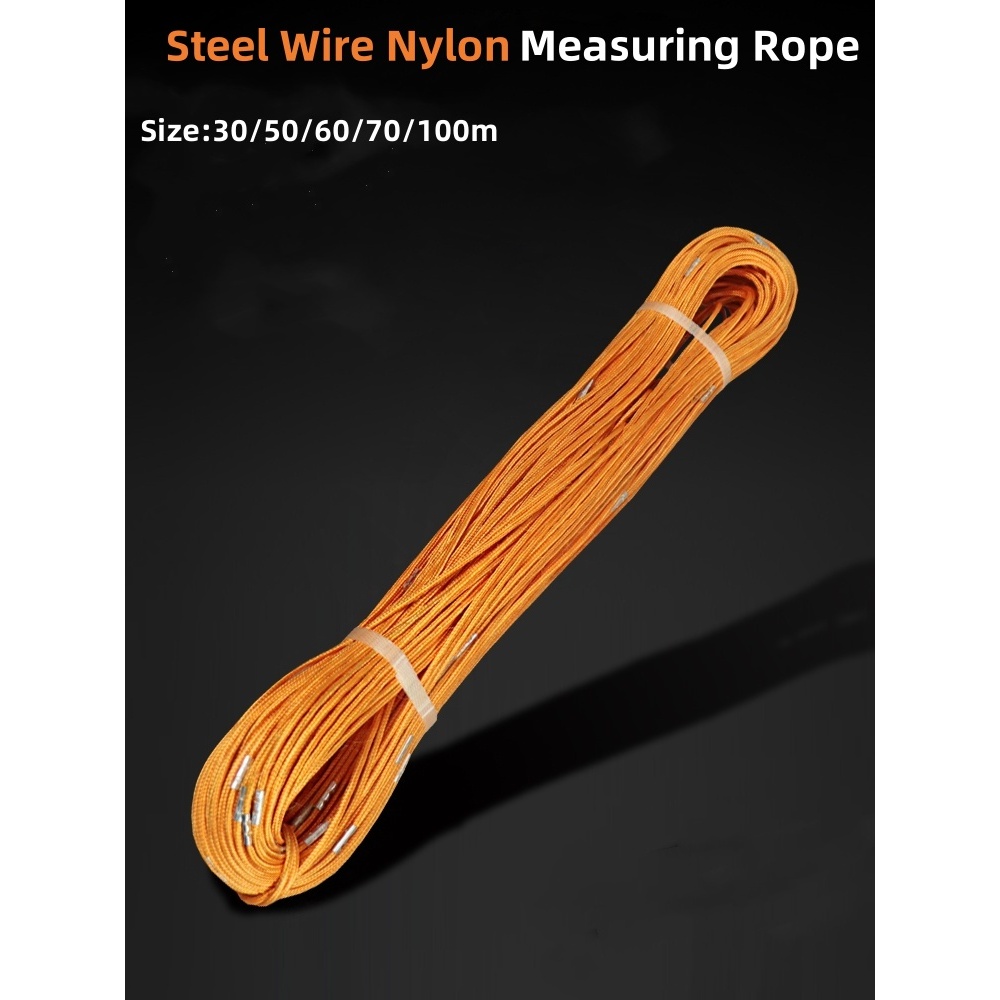 Nylon measuring rope steel ribbon scale 30/50/100 meter depth ...