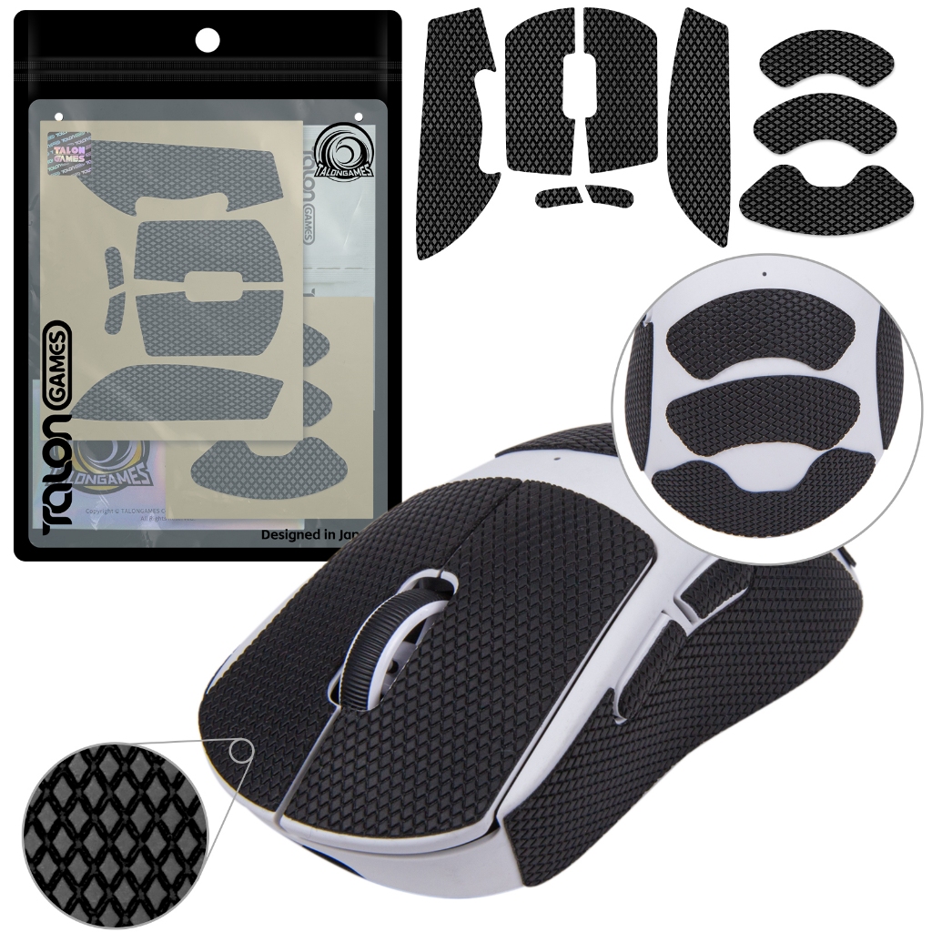 1 Pack TALONGAMES Mouse Grip Tape for Logitech G PRO X Superlight 2 DEX ...