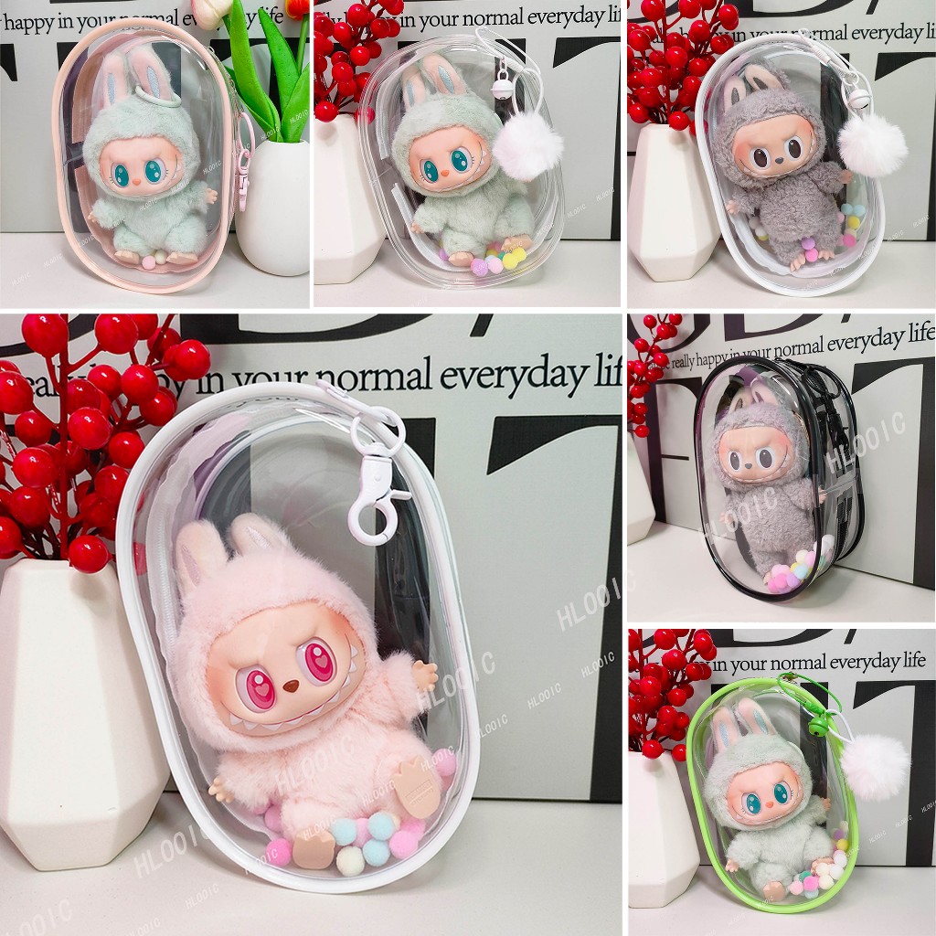 15cm 17cm labubu V1 V2 V3 Outing Bag for DIMOO WORLD Liila Bao-ao ...