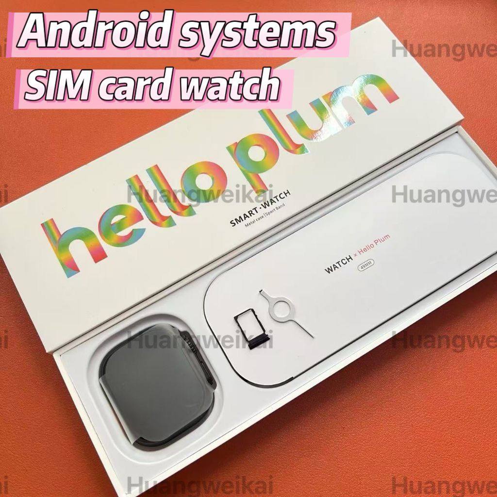 Android System smart watch Hello watch 4+ WIFI 2025 AMOLED 4G SIM call ...