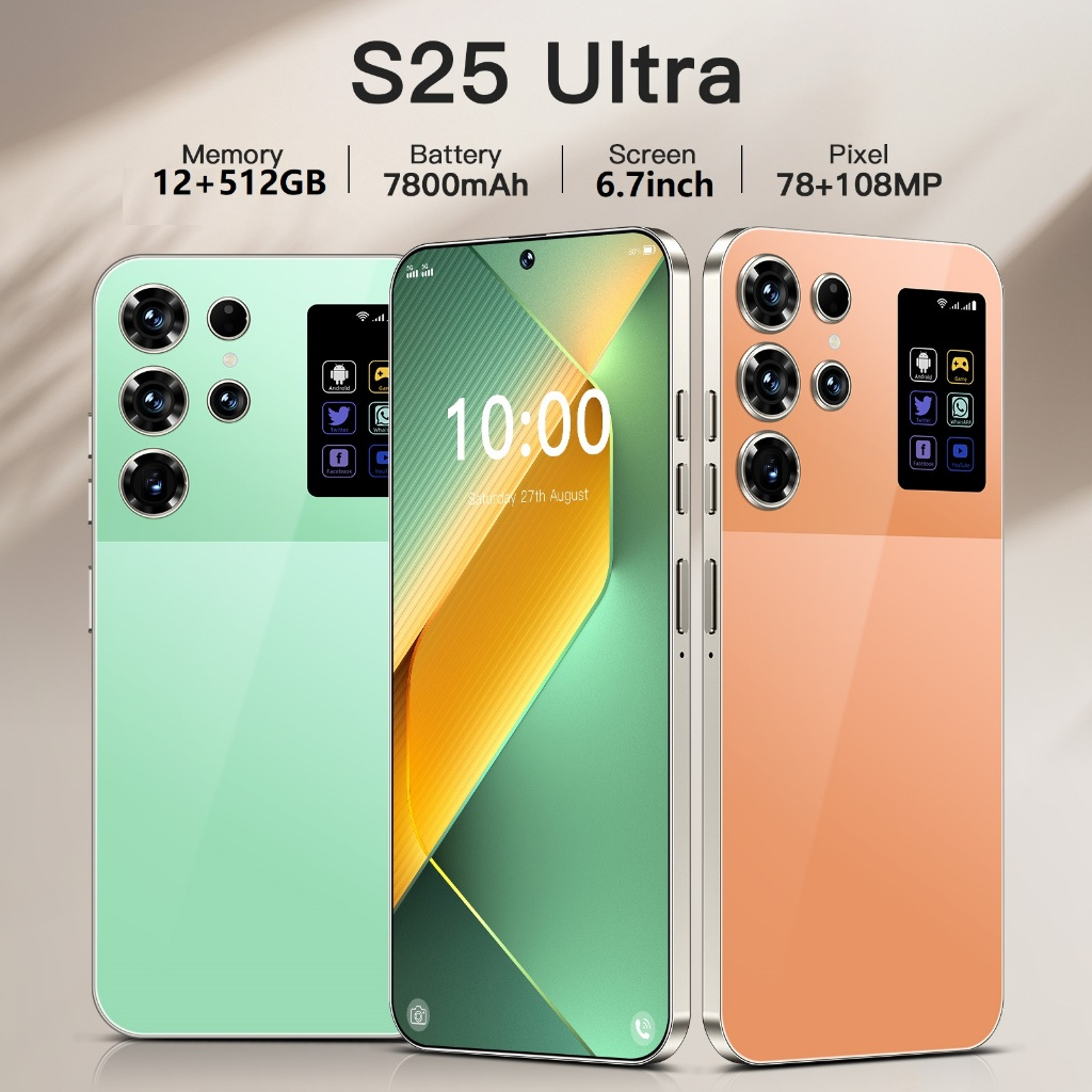 S25 NEW Smartphones 4G/5G Network 6.7inch Ultra Clear Screen Memory ...