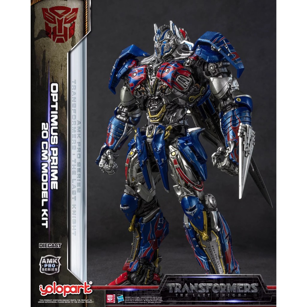 Yolopark Alloy AMK PRO Transformers 5 The Last Knight Optimus Prime ...