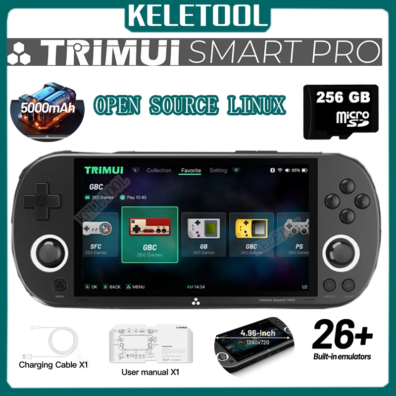 TRIMUI Smart Pro handheld game console retro arcade high-definition 4. ...