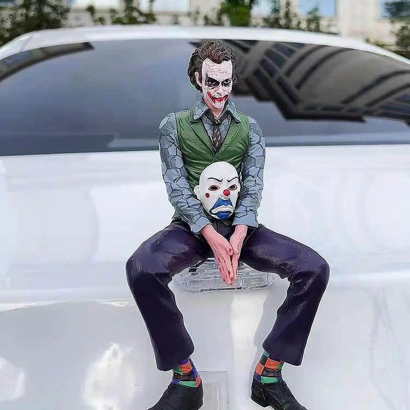 16cm DC Comics Anime Batman The Dark Knight Heath Ledger The Joker With ...