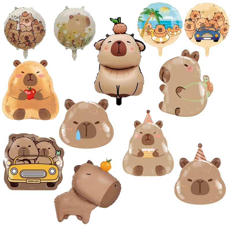 capybara Animal balloons Capybara Aluminum Foil Balloon capybara ...