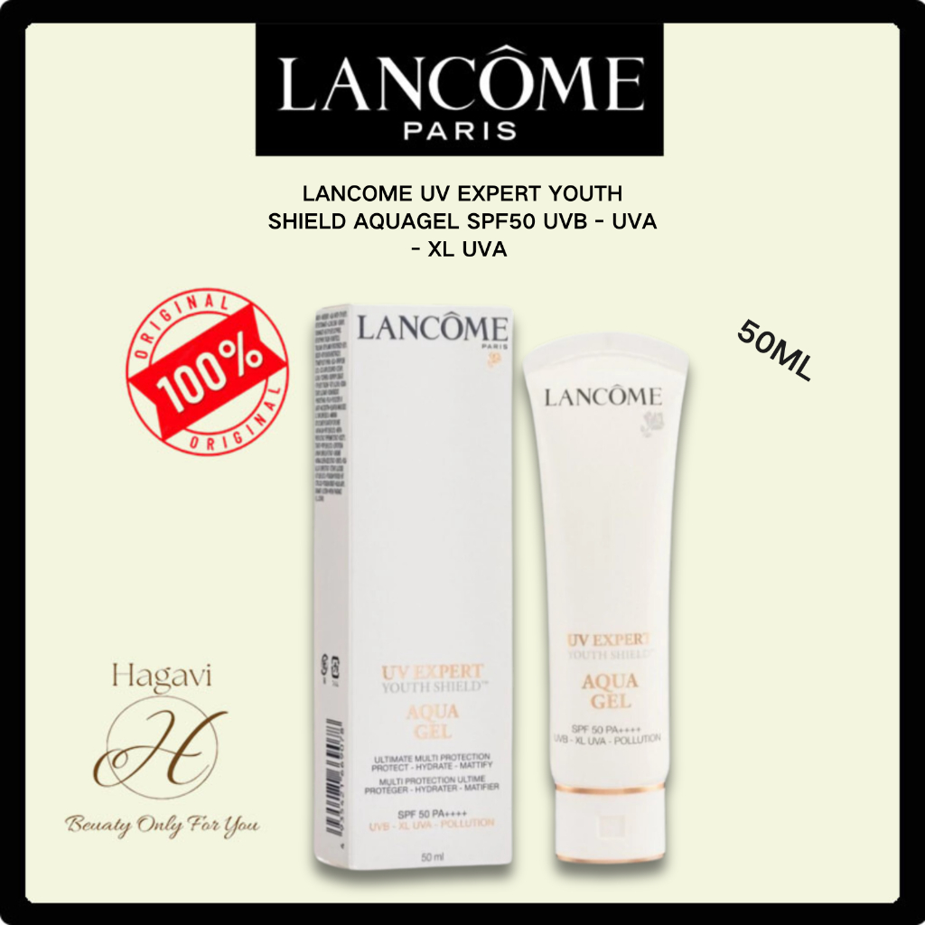100% Authentic LAN-C0ME UV Expert Youth Shield Aqua Gel SPF 50 PA ...