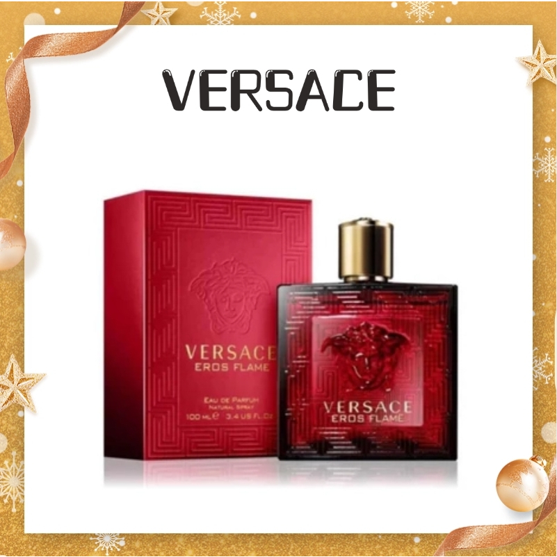 VERS-ACE Eros Flame The God Of love Loves EDT Men Perfume 100ml ...