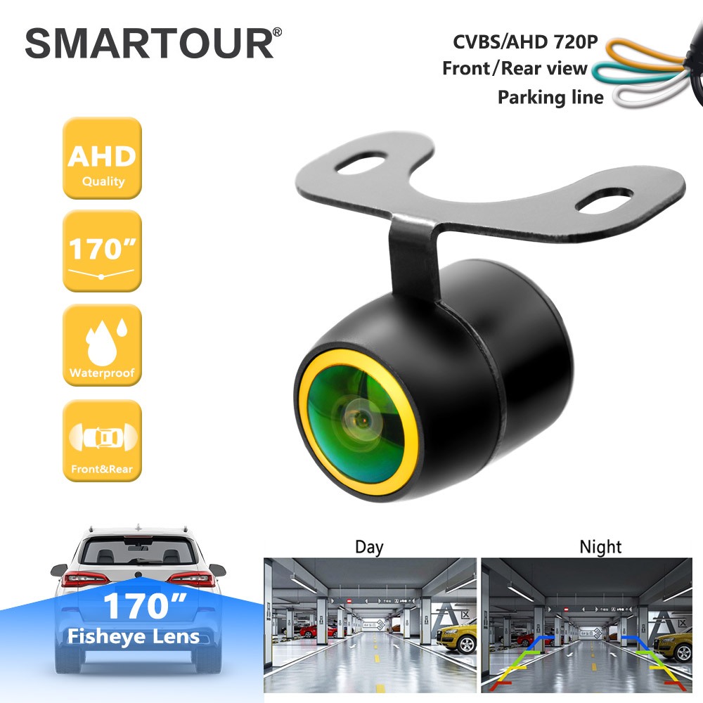 Smartour AHD CVBS Rearview Camera Reversing Auto Parking Reverse ...