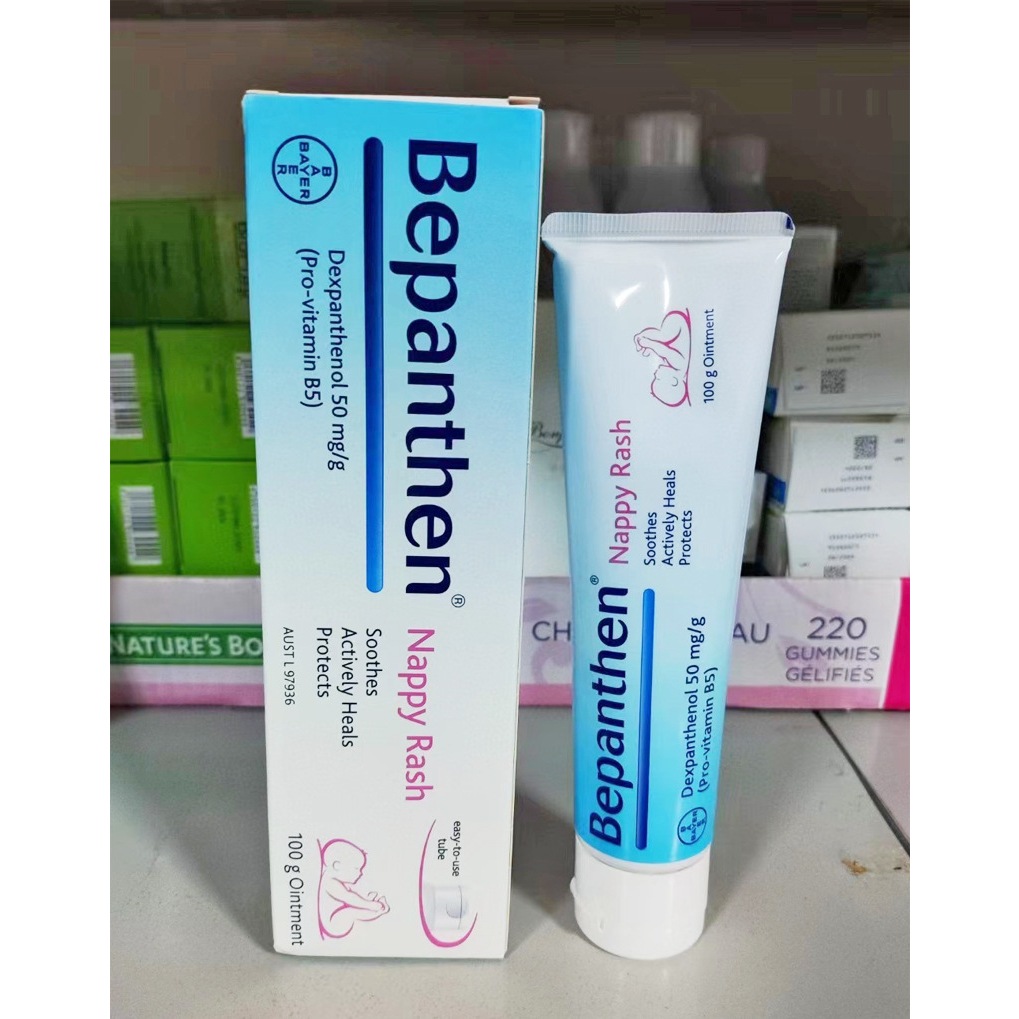 Bepanthen Ointment For Nappy Rash 100g Body Moisturizing Cream | Shopee ...