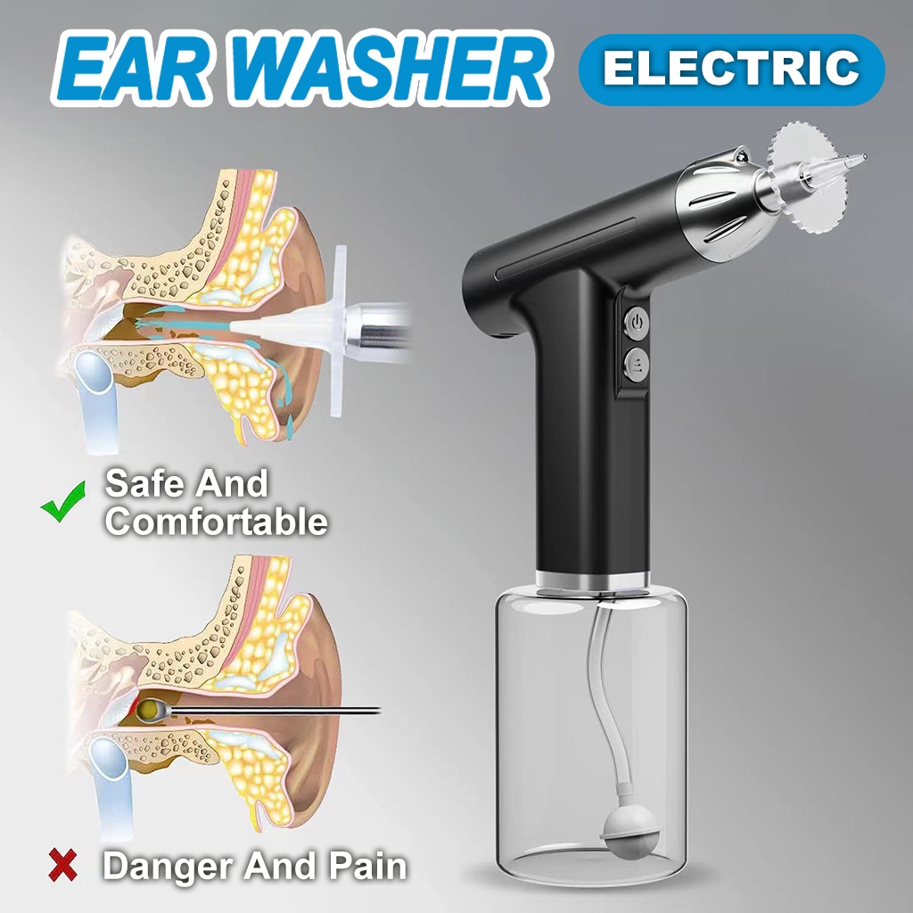 BAUSATZ Ear Wax Removal Tool, Ear Cleaning Kit, Ear Irrigation Flushing ...