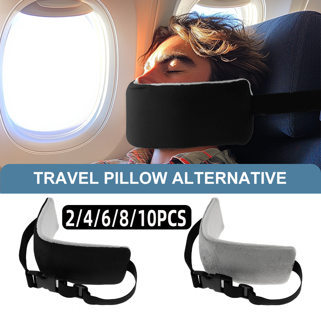 2/4/6/8/10Pcs Travel Pillow Alternative Comfortable Neck Support Band ...