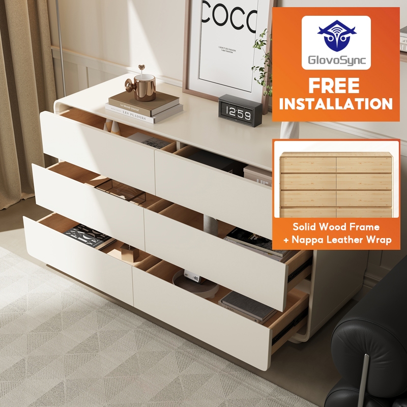 Free Installation Solid Wood Chest Drawer With 6/8/10 Drawer Storage ...