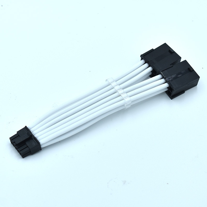 Dual PCIe 8 Pin Female to Mini 12 Pin Male GPU Power Adapter Cable for ...
