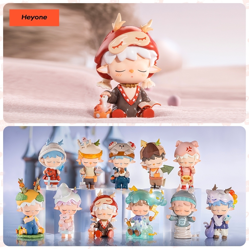 Heyone MIMI STRANGE FRIEND Mystery Box Blind Box Action Cute Figure Gift-Full Box 10pcs | Shopee ...