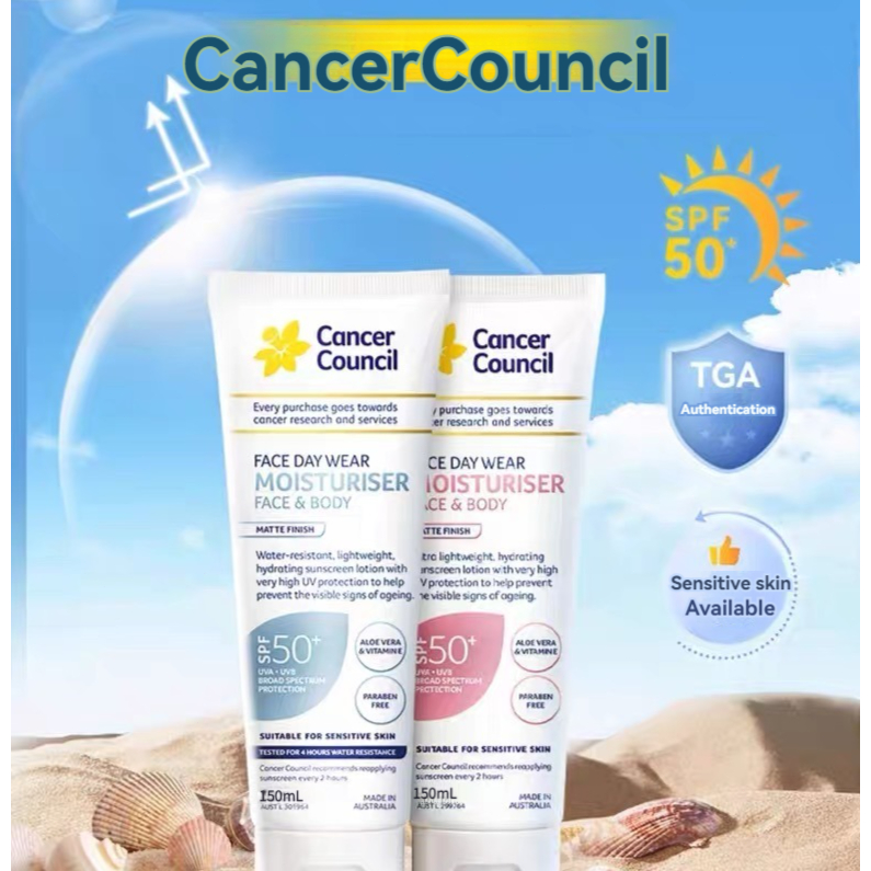 【SG Stock】Australian Cancer Council Sunscreen SPF50+Sunscreen Body ...