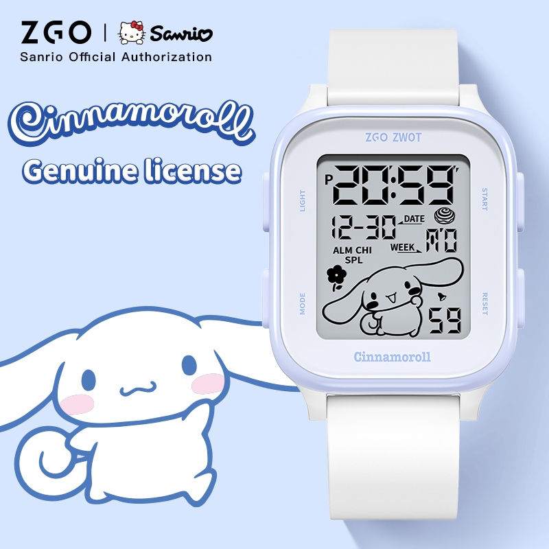 ZGO Sanrio watch Cinnamoroll Kids Digital Watch for Girls, Cute Cartoon ...