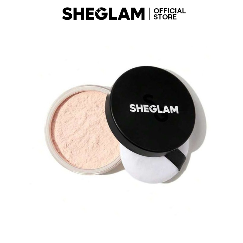 SHEGLAM Baked Glow Setting Powder-Oil Control Loose Setting Powder ...