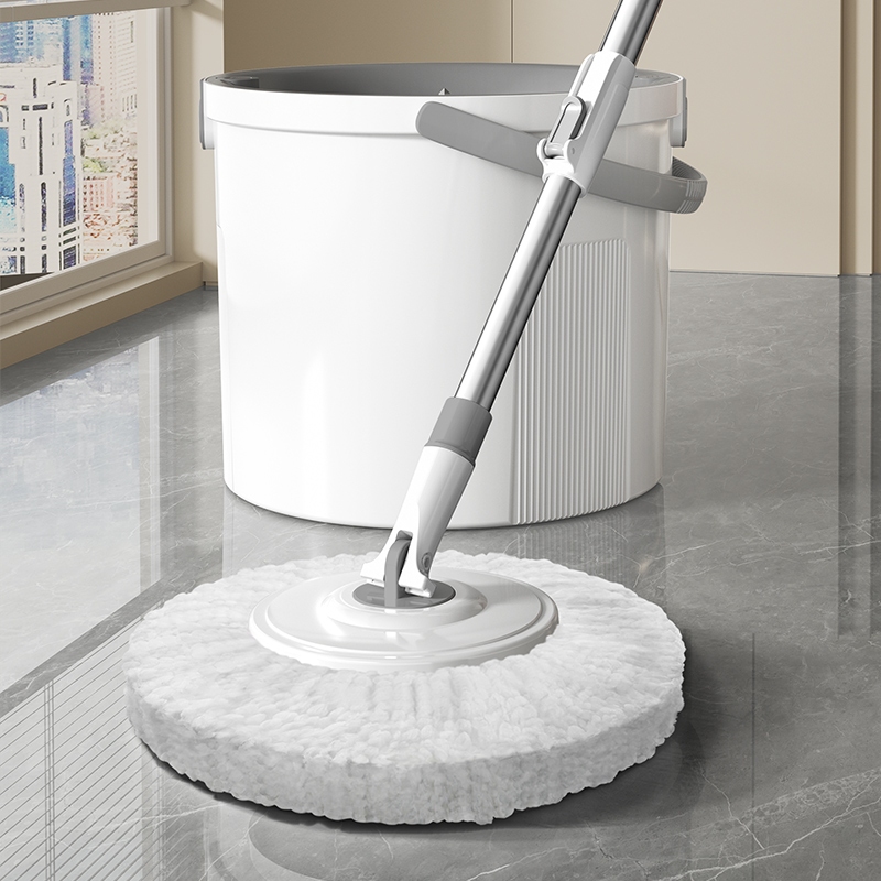 LOOLALA Household One Mop Clean Mop Bucket Rotating Mop Cloth Hand-Free ...