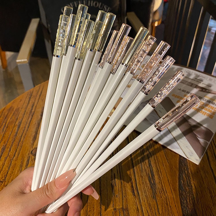 Cherry Alloy Chopsticks High-End Non-Slip Japanese Chopsticks Household ...