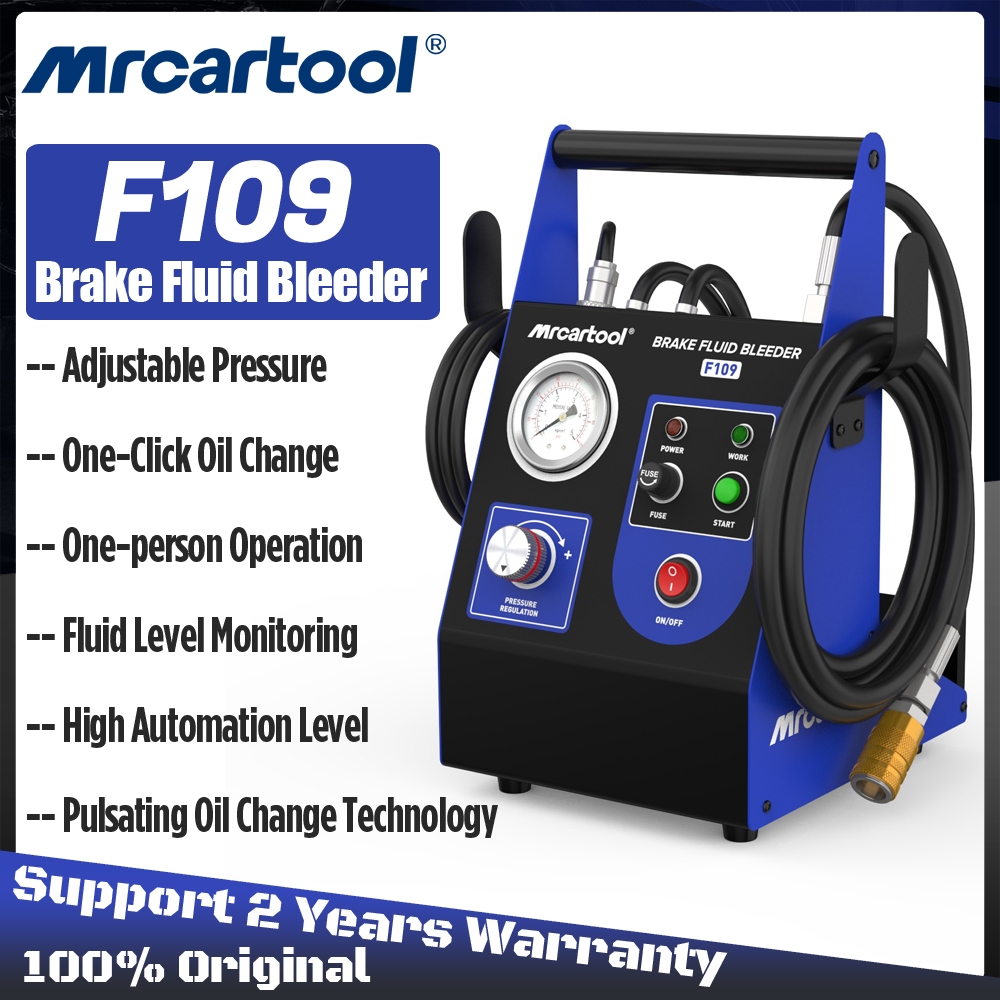 MRCARTOOL F109 Brake Fluid Bleeder Car Bleeding Brake Tool Electric ...