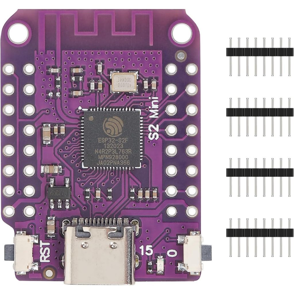 ESP32-S2FN4R2 Mini Development Board V1.0.0 - LOLIN WIFI IOT 4MB FLASH 2MB PSRAM MicroPython ...