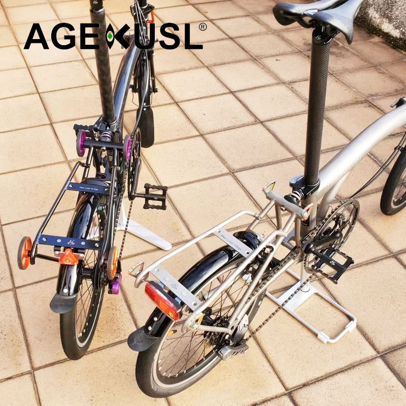 HH Bike Rear Racks Easy Wheel Cargo Racks Titanium Alloy Rack Use For ...