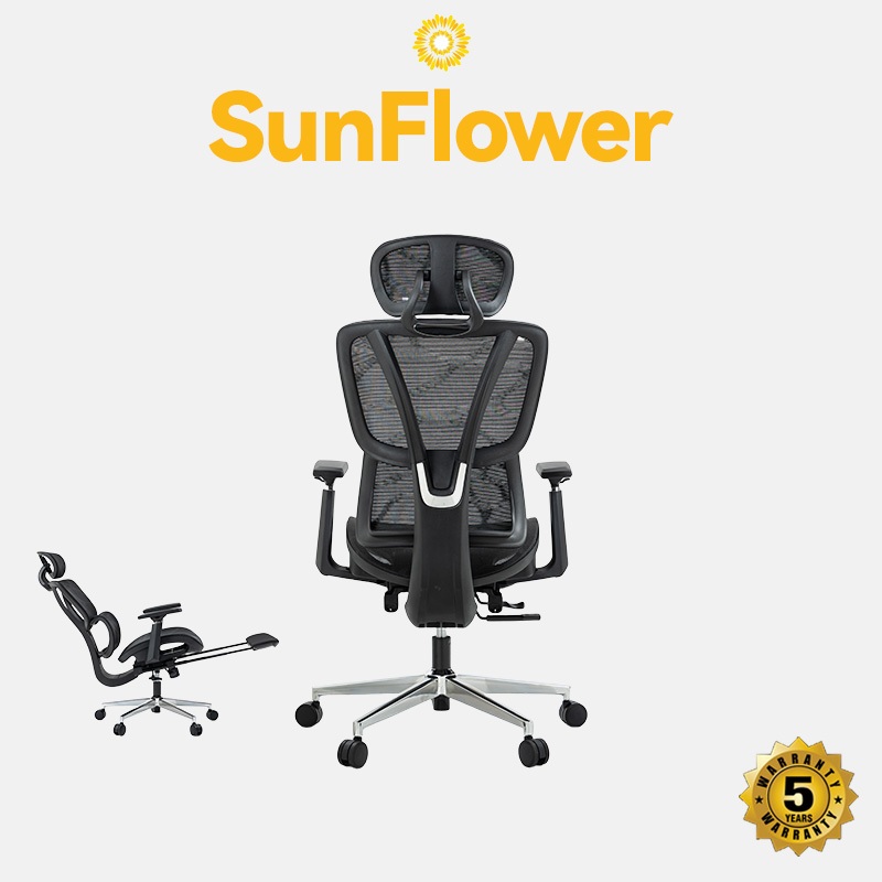 Ergonomic Chair With Support back Gaming Chair With Leg Rest Office ...