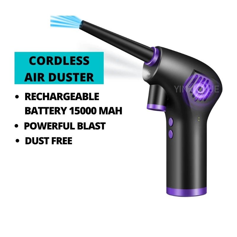 air duster cordless electric air blower 15000mah 45000 rpm 70m/s for ...