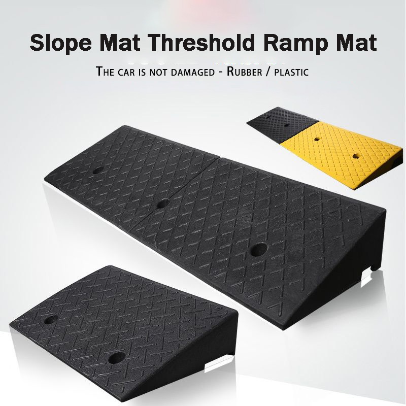 Ramp Mat Outdoor Slope Ramp Threshold Mat Rubber Curb Ramp Mat Plate ...