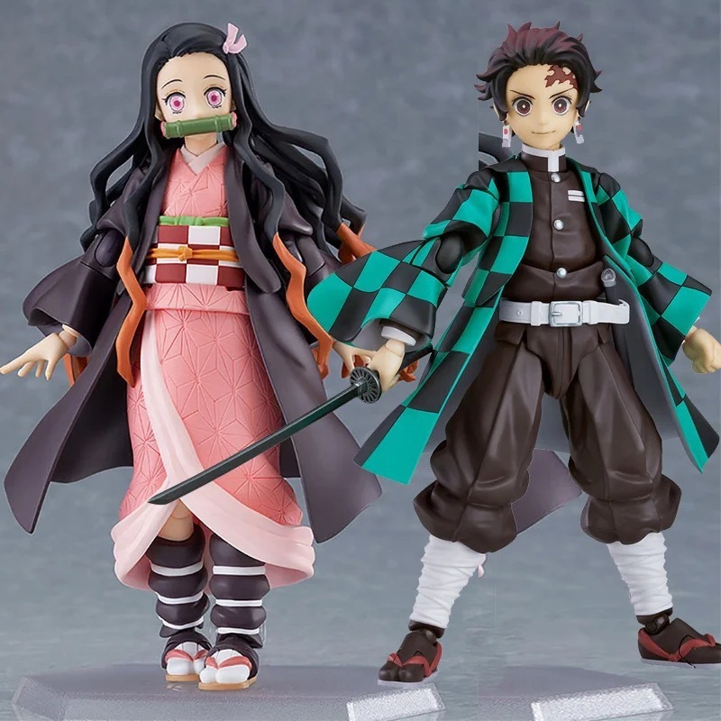 Demon Slayer Kamado Nezuko Figma Tanjiro Zenitsu Figure | Shopee Singapore