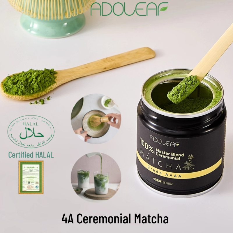 4A Superior Blend Matcha Ceremonial Grade Green Tea Powder,100% Pure No ...