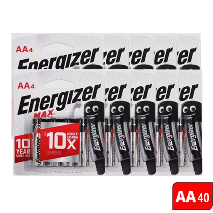 12 Piece Energizer Max AA&AAA Alkaline Batteries Card | Shopee Singapore
