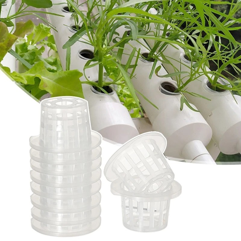 20 Pcs Soilless Hydroponic Seedling Pots Soilless Cultivation Clone ...