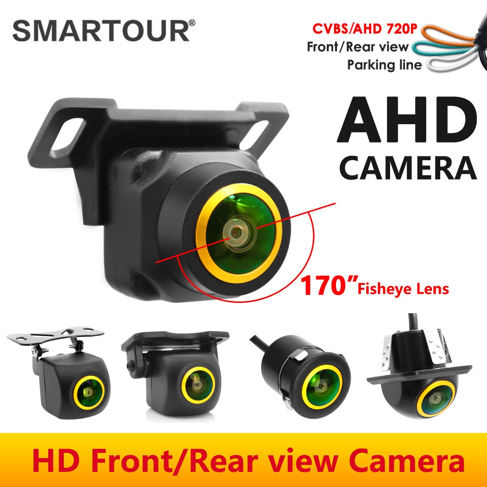 Smartour Parking New CVBS Switch AHD 720P Car Rear View Camera 170 ...