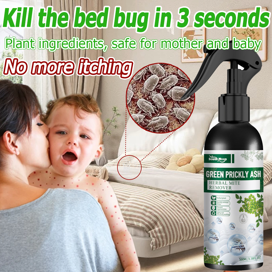 【SG Stock】100ml Bed Bug Spray Bed Bug Killer Anti Dust Mite Spray Mite ...
