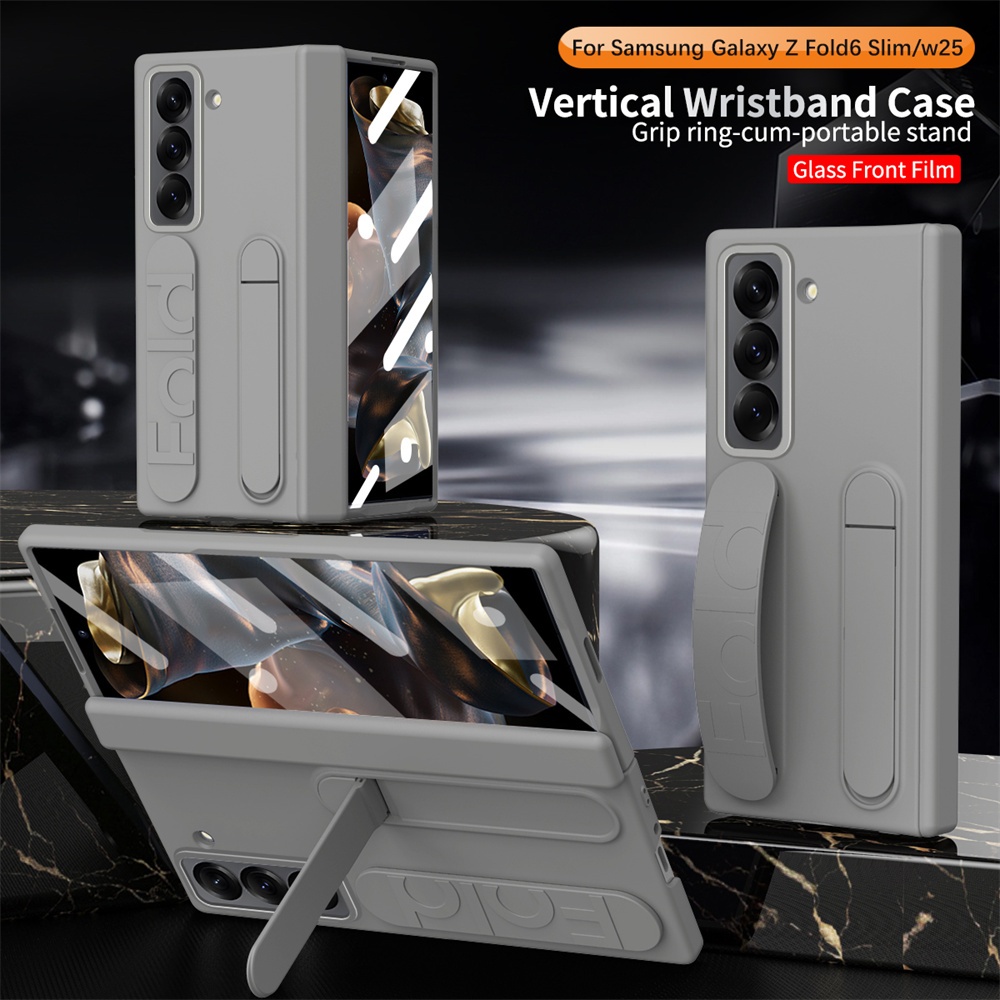 Vertical Wristband Series Anti-scratch Plastic Case for Galaxy Z Fold ...