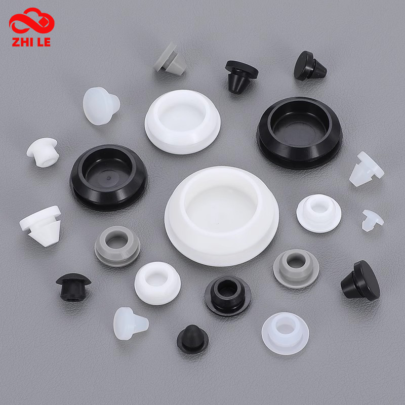 M3-M28 Gray Conical Snap-on T Type Seal Cap Screw Rubber Fitting ...